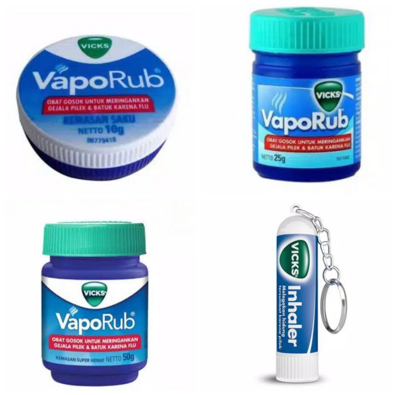 Jual VICKS BALSEM VAPORUB & INHALER | Shopee Indonesia