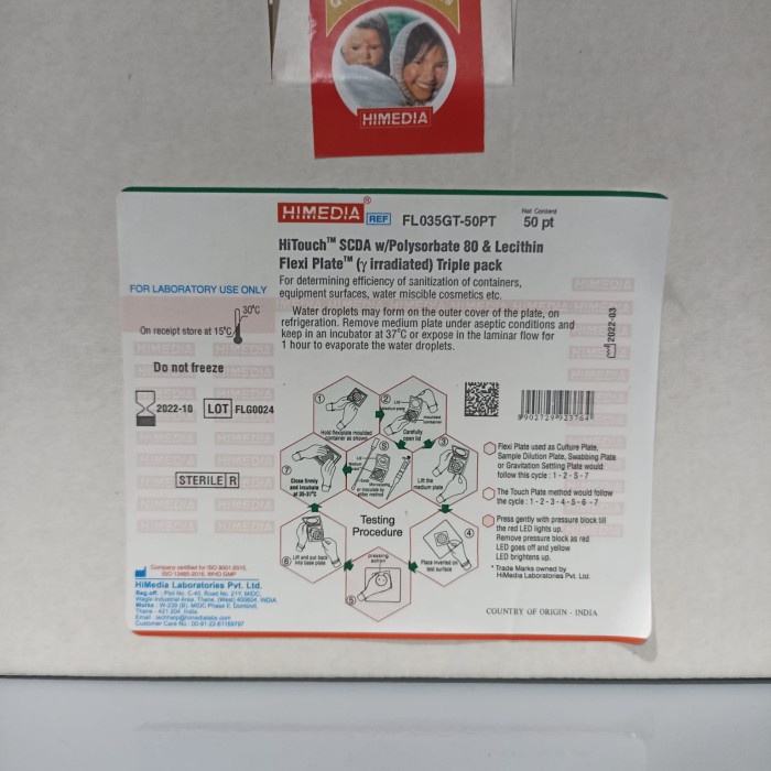 Jual SCDA WITH POLYSORBATE 80 &LECITHIN FLEXI PLATE | Shopee Indonesia