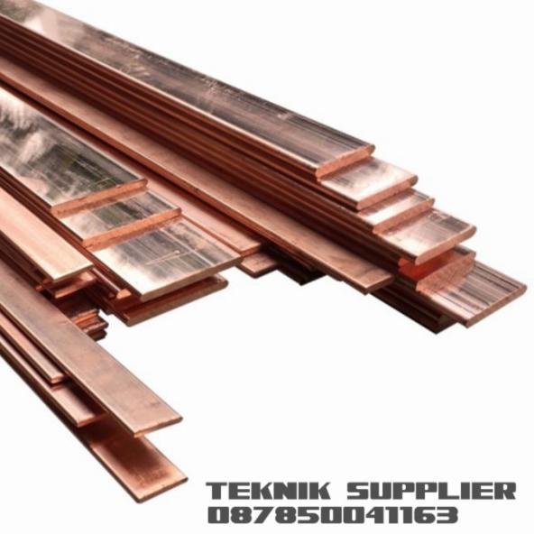 Jual Plat Tembaga Murni/Busbar Tembaga 3mm x 20mm x 1000mm | Shopee ...