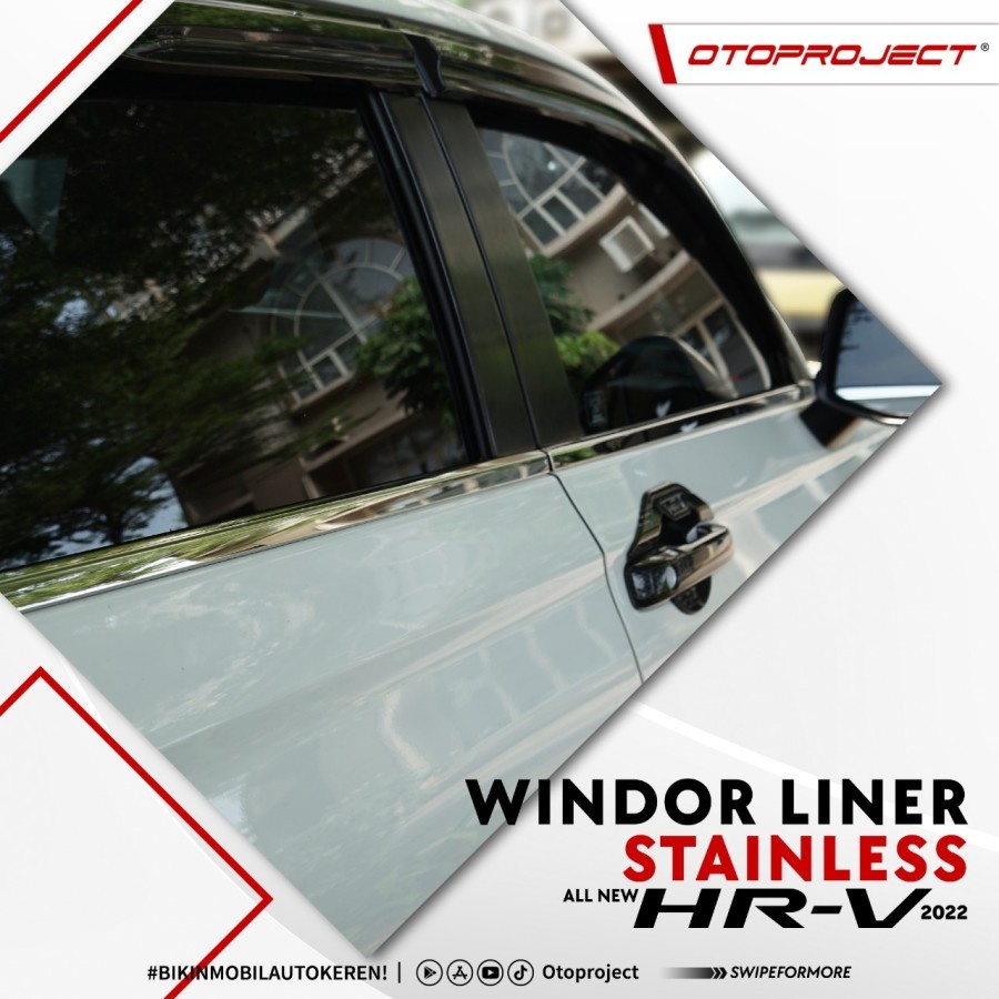 Jual Window Liner All New HRV 2022/2023/2024 List Kaca Samping ...