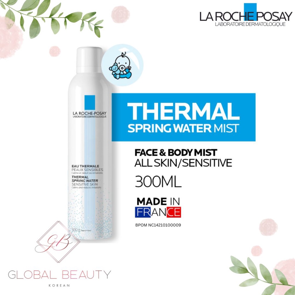 Jual La Roche Posay Thermal Spring Water Mist untuk Wajah dan Badan ...