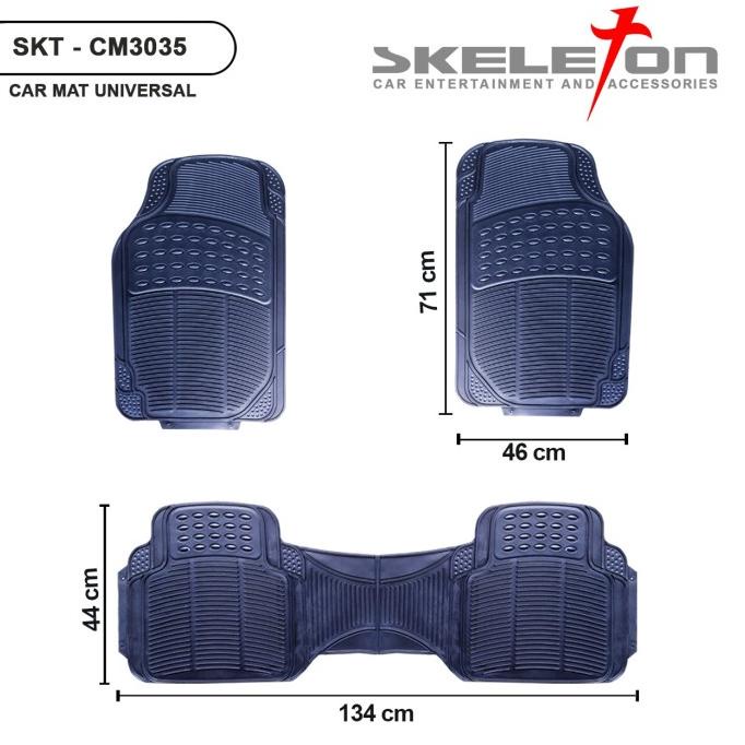 Jual Karpet Mobil Universal 2 Baris Skeleton SKT-CM3035 | Shopee Indonesia