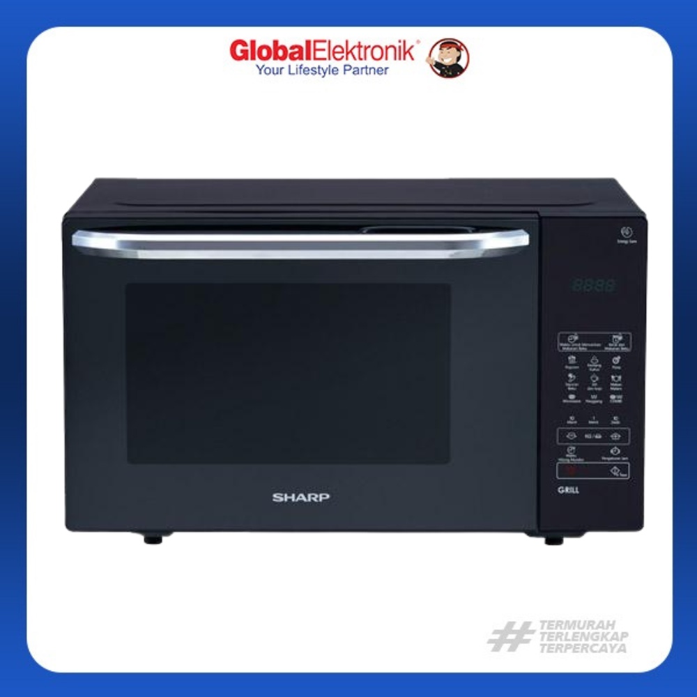 Jual SHARP Grill Microwave Oven 25L R-735MT - Silver | Shopee Indonesia