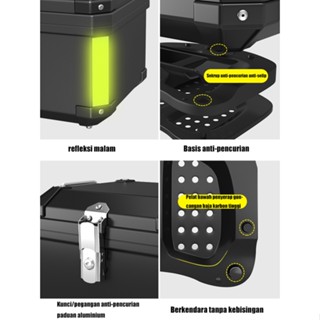 Jual (Penawaran panas!!!)45L Kapasitas Besar, Tahan air, Box Belakang ...