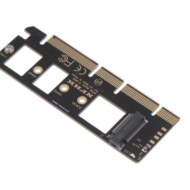 Jual PCI Express x16 M.2 NVMe SSD NGFF M Key M2 PCIE PCI-E Adapter ...