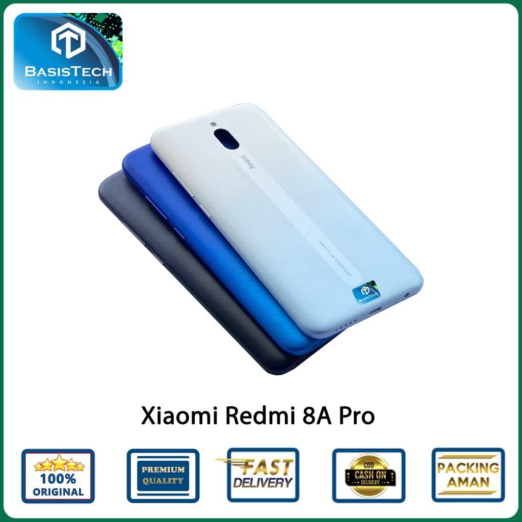 Jual BACKDOOR XIAOMI REDMI 8A PRO BASISTECH ORIGINAL QUALITY | Shopee ...