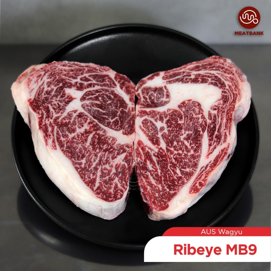 Jual Meatbank Ribeye Wagyu Mb9 Daging Sapi Aussie Beef Steak Rib Eye Mb
