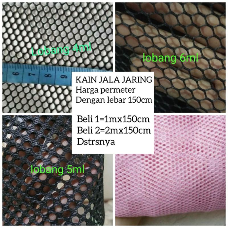 Jual jala kain jaring kain jaring baju senam kain jaring ikan koi ...