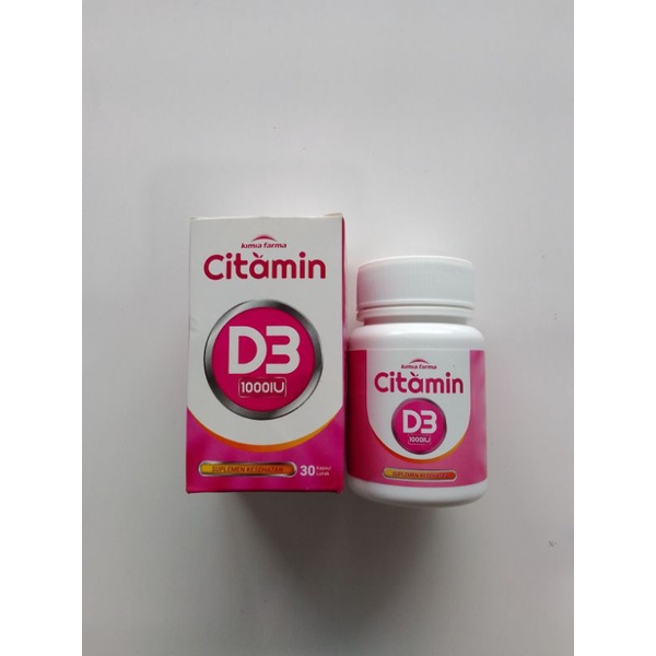 Jual Citamin D3 1000 IU Soft Kapsul | Shopee Indonesia