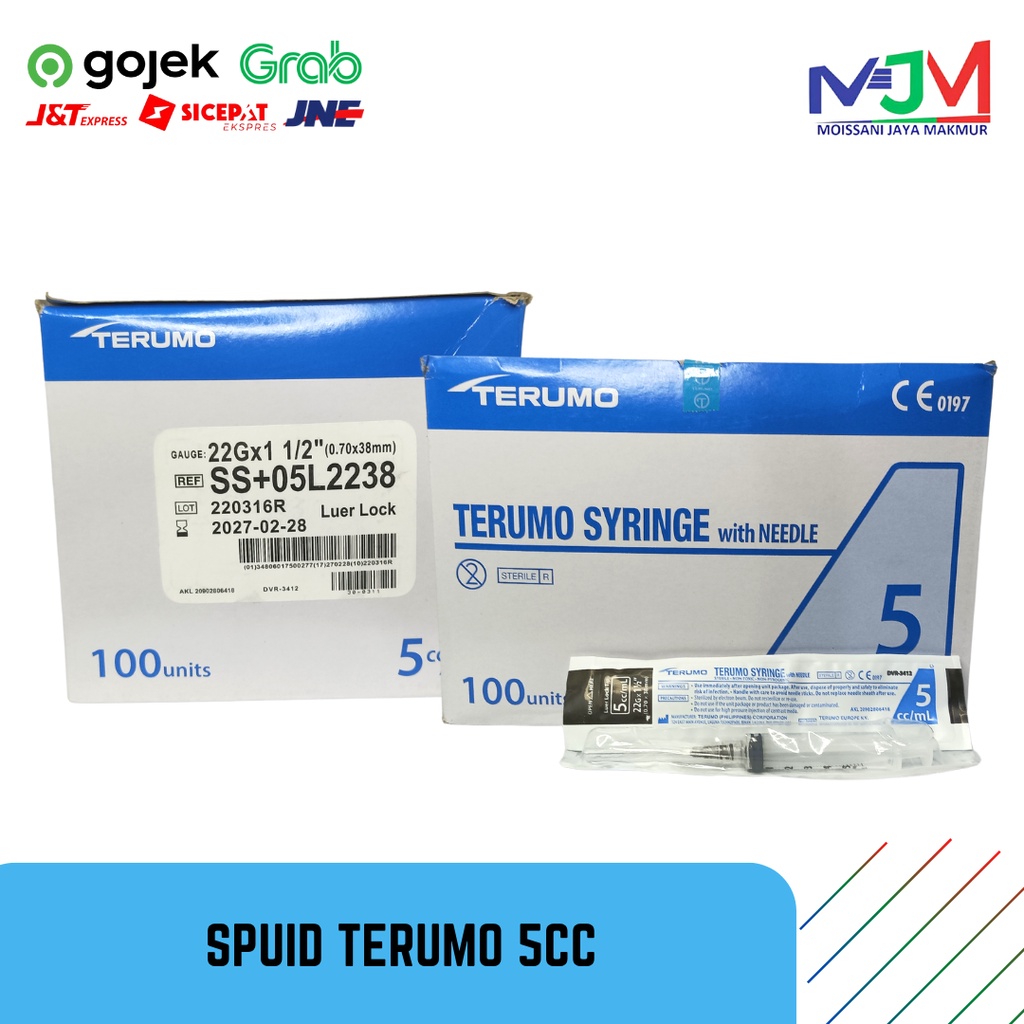 Jual ECERAN Spuid Spuit Terumo 5cc | Shopee Indonesia
