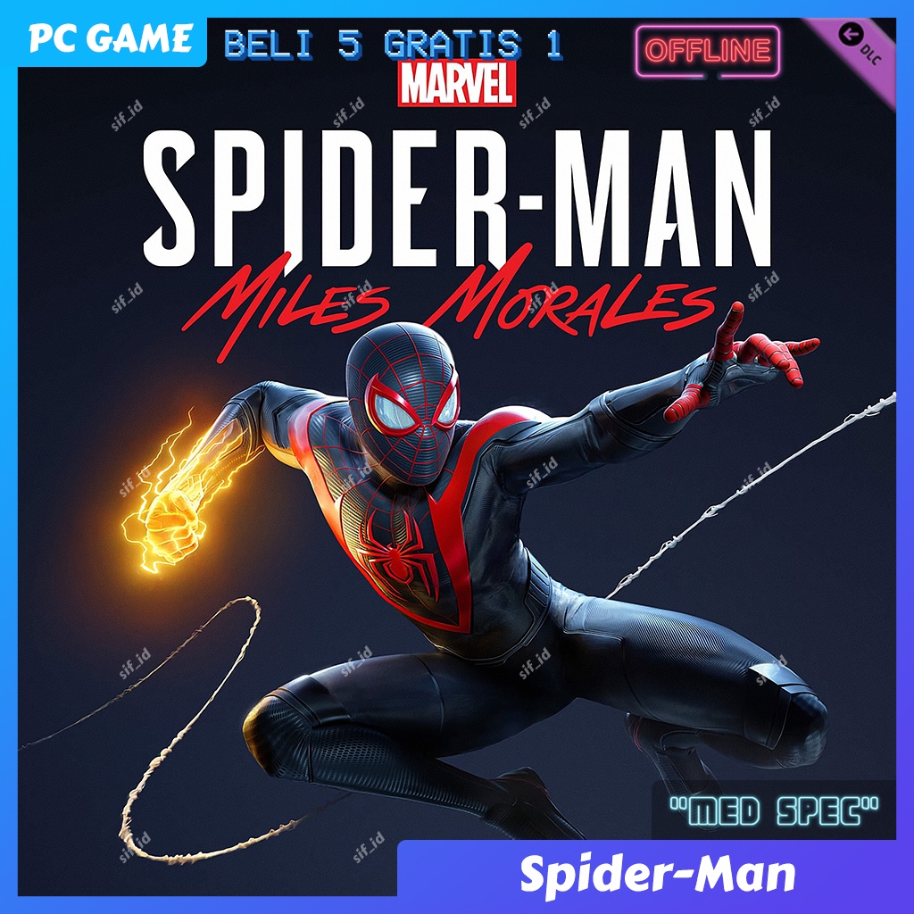 Jual Spider-Man Miles Morales - SpiderMan - Spider Man - Marvel’s ...
