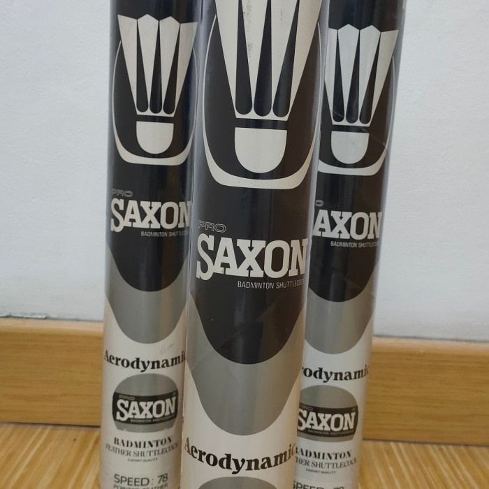 Jual saxon shuttlecock 78 Aerodynamic | Shopee Indonesia