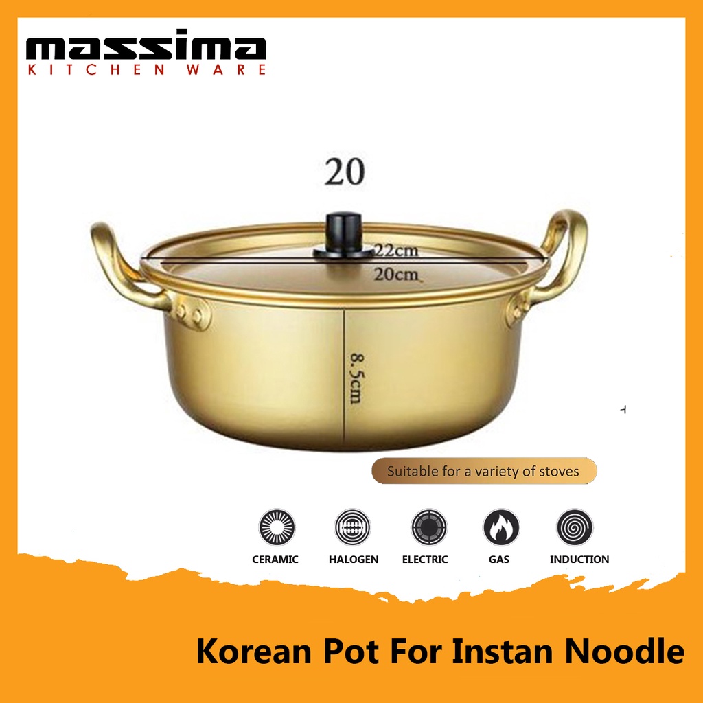 Jual Panci Ramyun Panci Ramen Korea Panci Alumunium untuk mie Instan 20 ...