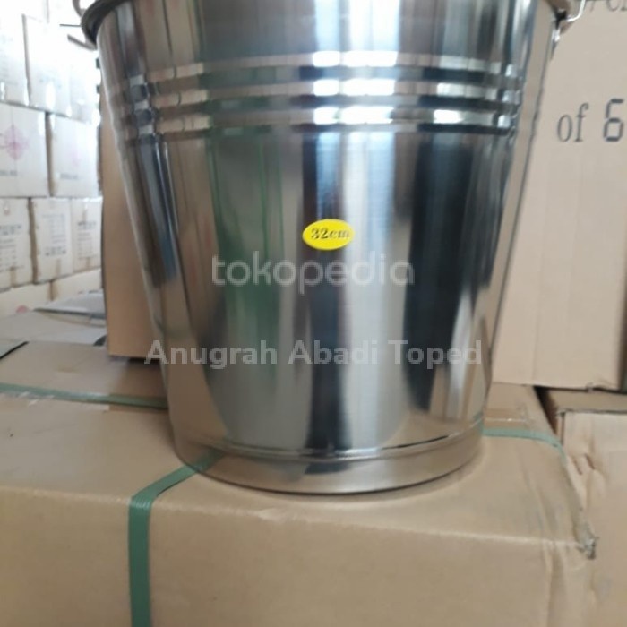 Jual ember stainless 20 liter 16 liter s/d 6 liter ORIGINAL. | Shopee ...