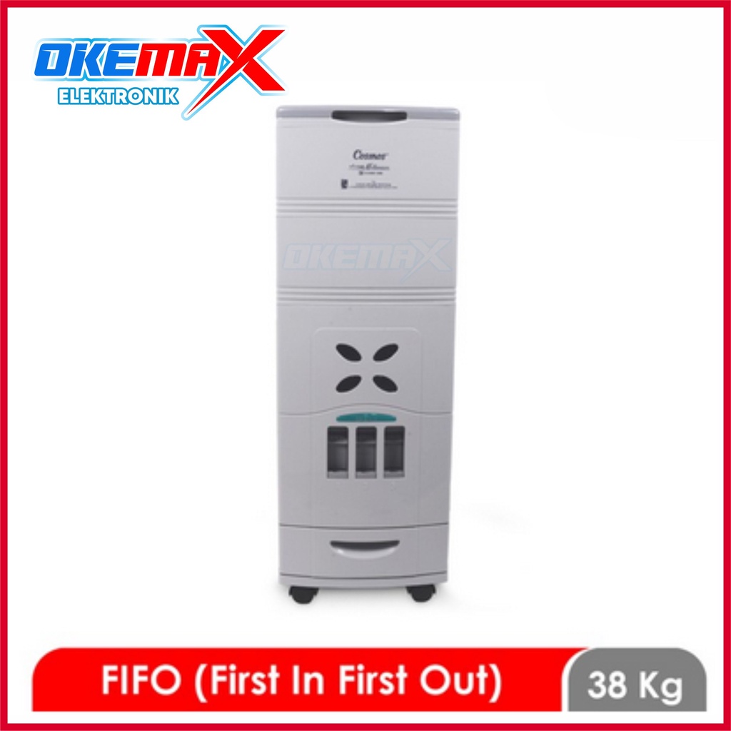 Jual Cosmos Rice Box / Sarana Penyimpan Beras 38 Kg 38-Bio | Shopee ...