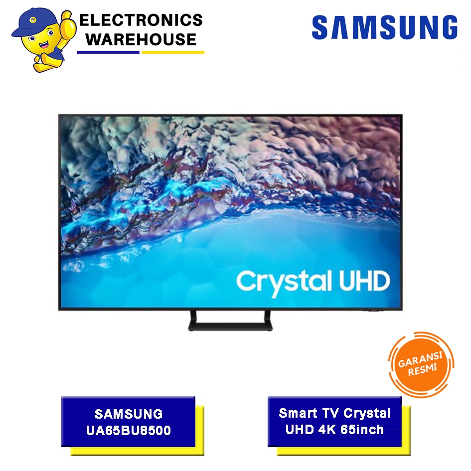 Jual SAMSUNG UA65BU8500 - SMART TV LED 65 INCH CRYSTAL UHD 4K HDR 65BU8500 | Shopee Indonesia