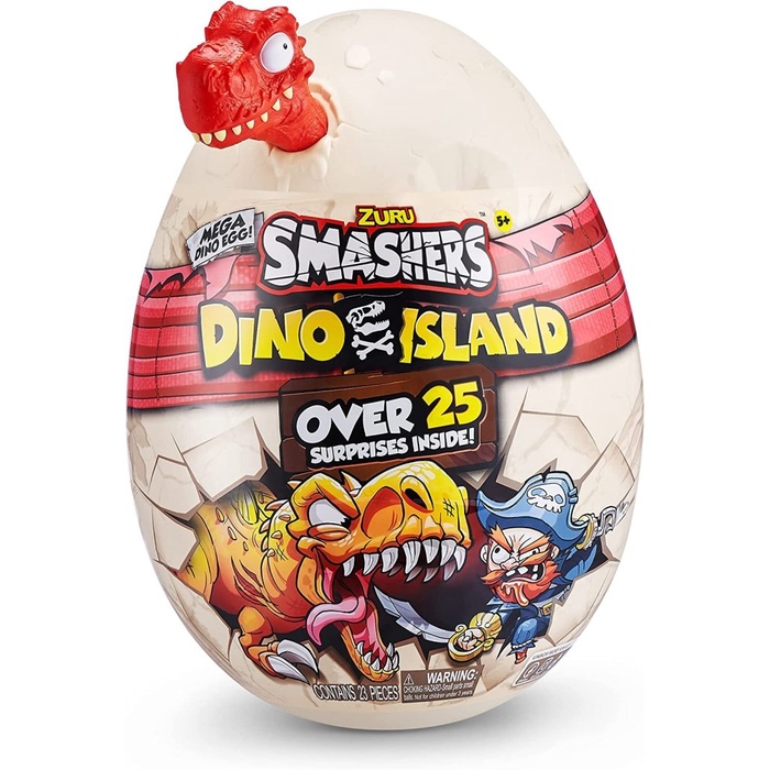Jual Zuru Smashers Series 5 Dino Island Mega Dino Egg | Shopee Indonesia