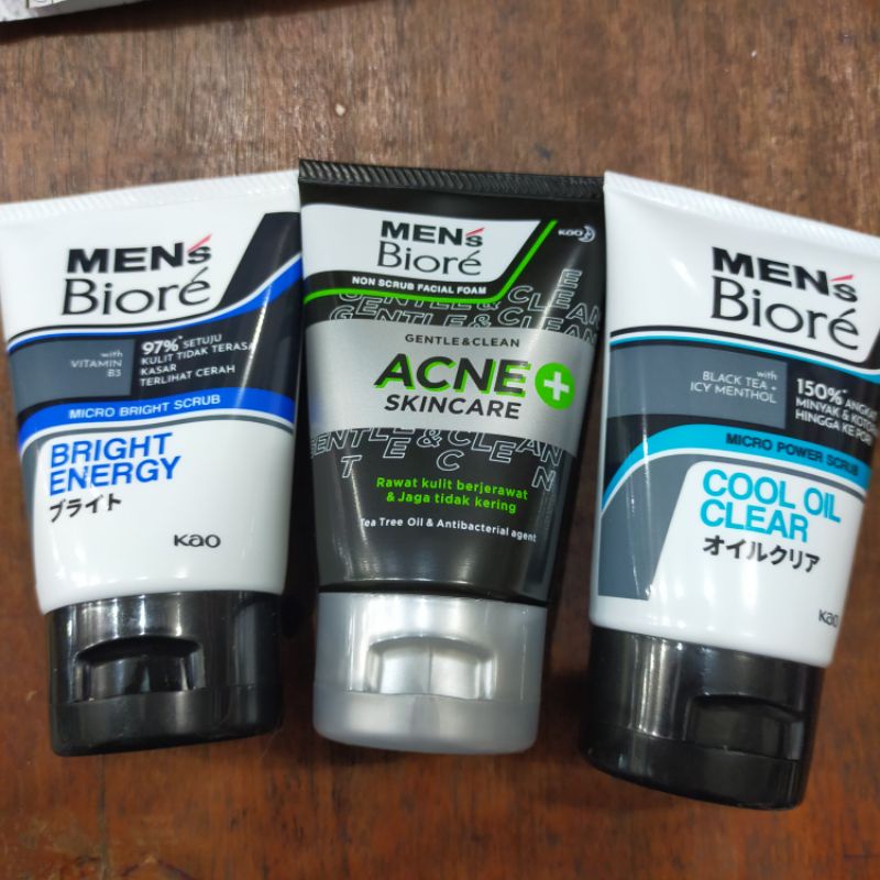 Jual Biore Mens Facial Foam 40g | Shopee Indonesia