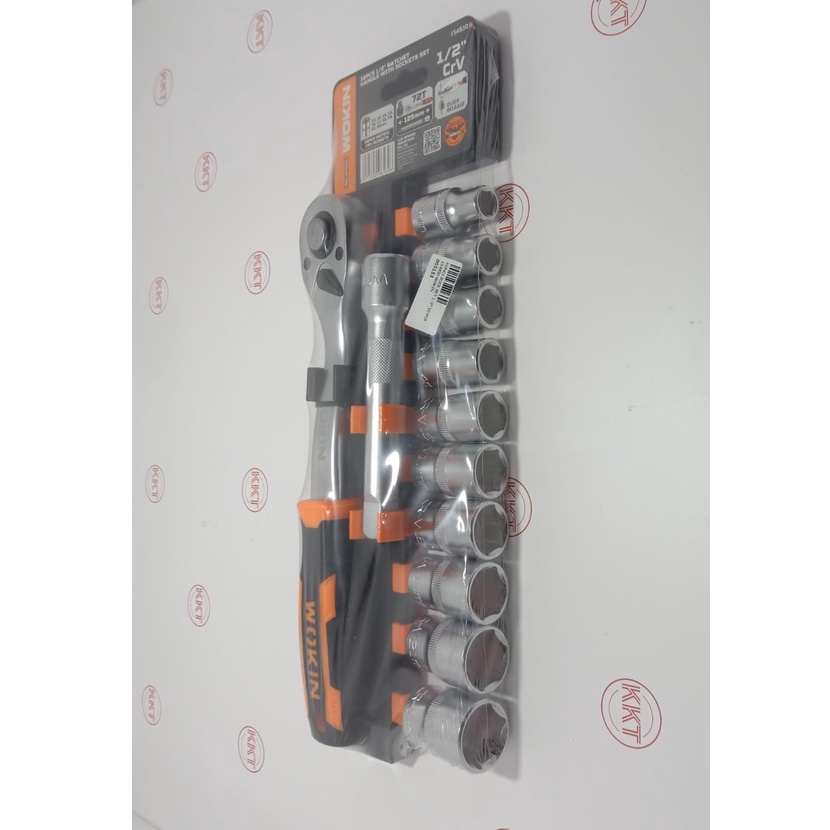 Jual Kunci Shock Sok Sock dengan Gagang SET 12PCS 1/2" - RATCHET HANDLE ...