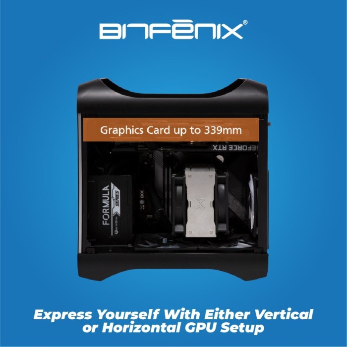 Jual PC Case Gaming Bitfenix Prodigy M 2022 ARGB | Shopee Indonesia