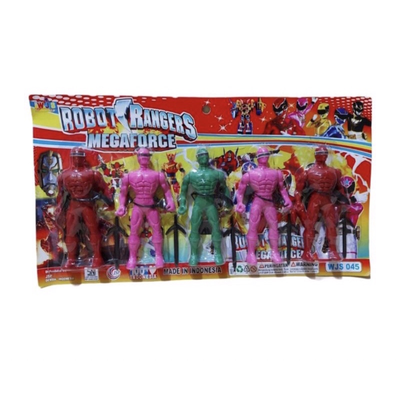 Jual MAINAN ROBOT MURAH (ROBOT RANGER MEGAFORCE) | Shopee Indonesia