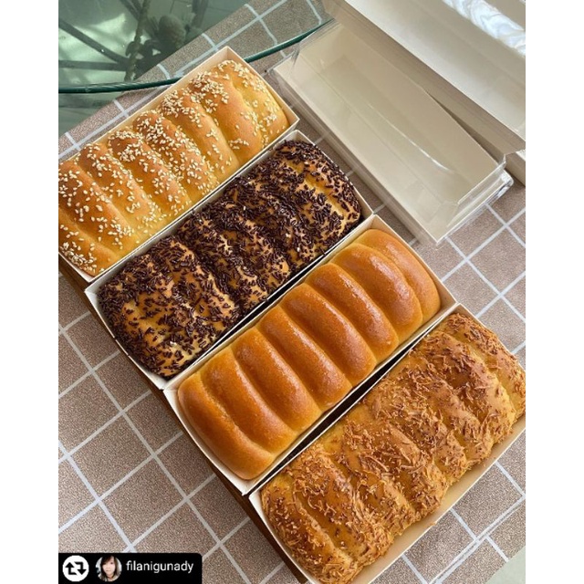 Jual BOX ROTI DAN KUE + TUTUP - PERSEGI PANJANG | Shopee Indonesia