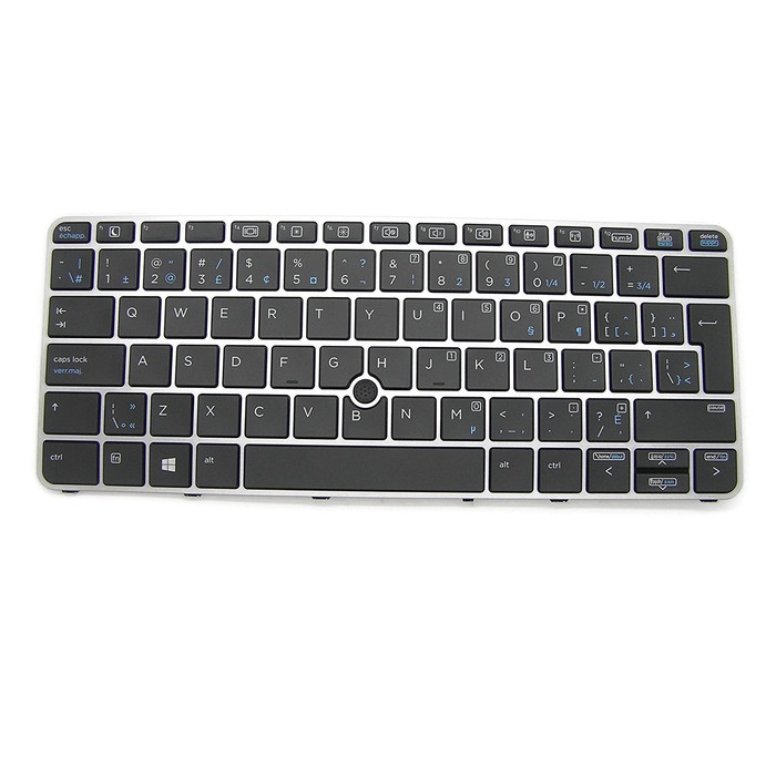 Jual Keyboard Laptop HP EliteBook 820 G1 820 G2 Black Backlit | Shopee ...