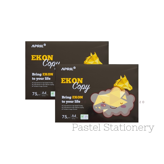 Jual Kertas HVS A4 75gr Ekon Copy - Ekon Copy A4 70gr - Kualitas Paper ...