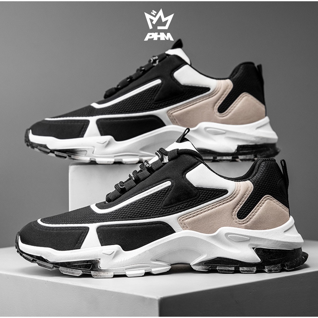 Jual PHM Sepatu Sneakers Pria Olahraga Sport Shoes Casual Running Zelos | Shopee Indonesia