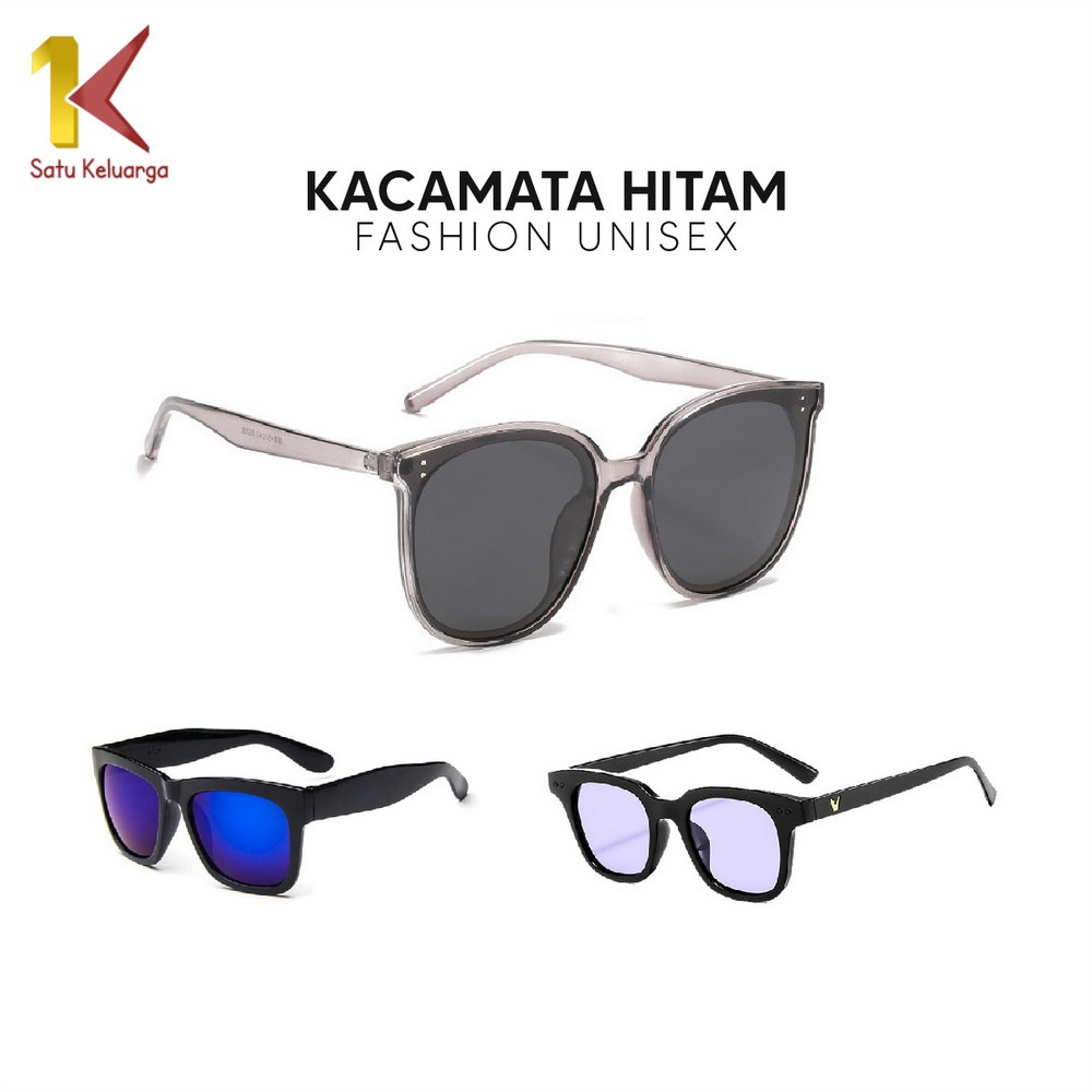 Jual Satu Keluarga Kaca Mata Rainbow Fashion Unisex Gaya Korea C663 C665 Kacamata Hitam Wanita ...