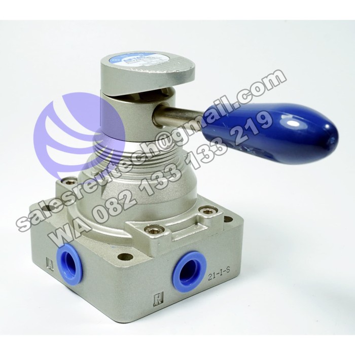 Jual Hand Lever Valve 4/3 way Airtac 4HV230-08L | Shopee Indonesia