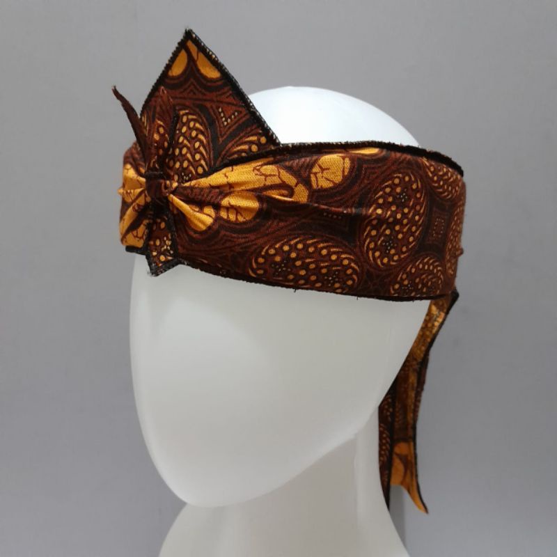 Jual totopong Sunda, iket Sunda, Makuta wangsa motif batik batu ...