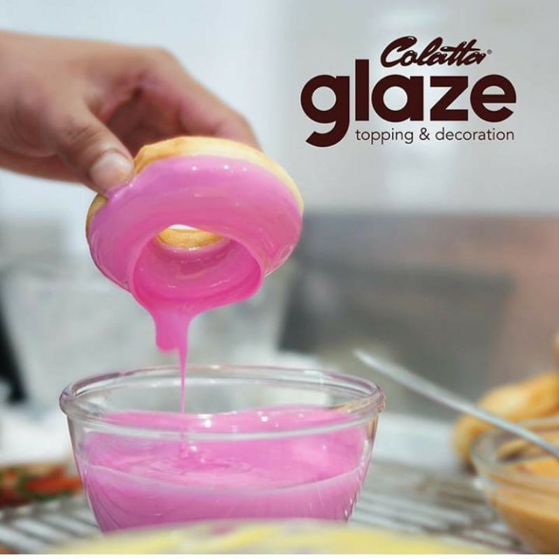 Jual Colatta Glaze / Topping Donat 250 Gram (ECER) | Shopee Indonesia