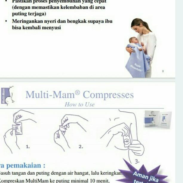 Jual Multi Mam Compresses Per Box / Kompres Puting Payudara Breast ...