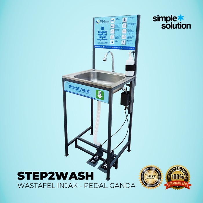 Jual Wash Washtafel Injak / Wastafel Injak Portable Kran Injak ...
