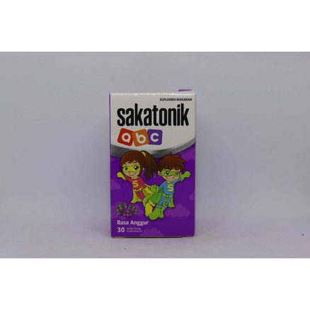 Jual Sakatonik ABC Vitamin Anak Permen Tablet Hisap isi 30 tablet ...