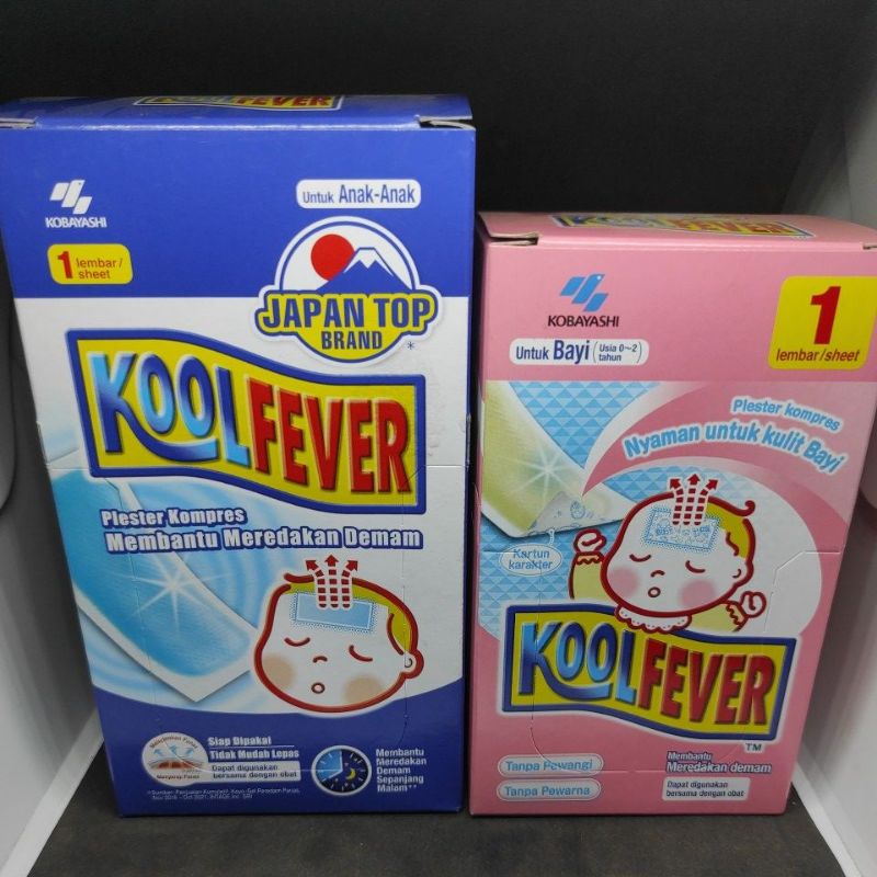 Jual KOOL FEVER BLUE(ANAK) | PINK (BAYI) elang | Shopee Indonesia