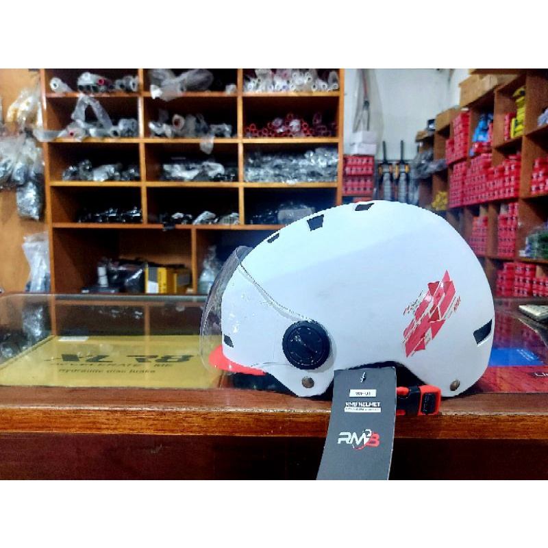 Jual helm sepeda rmb wp 03 model kaca cocok buat sepeda polding ...