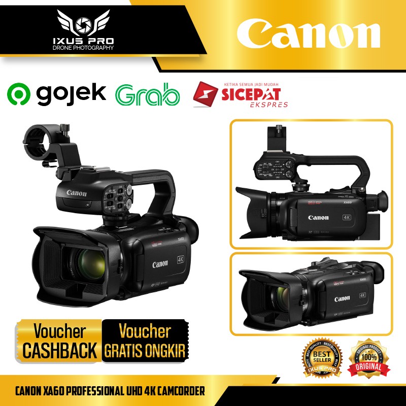 Jual Canon XA60 XA-60 Professional UHD 4K Camcorder | Shopee Indonesia