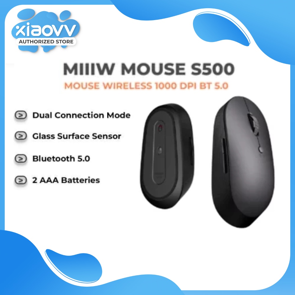 Jual MIIIW S500 Mouse Wireless Dual Mode - Original | Shopee Indonesia