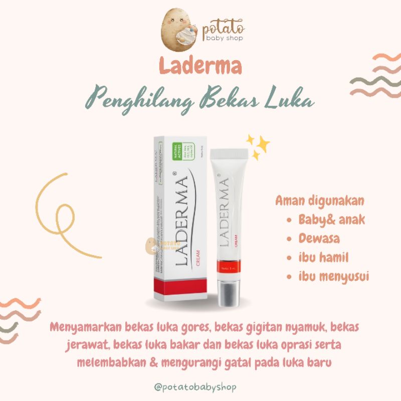 Jual Laderma - Krim Penghilang Bekas Luka / Bekas Gigitan Nyamuk ...