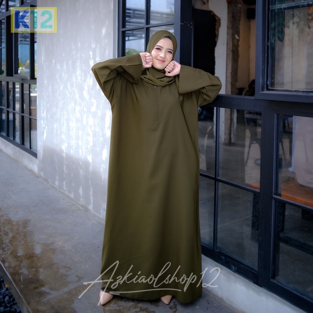 Jual ( BISA COD ) GAMIS BAJU WANITA ARAB / BASIC ABAYA TURKI | Shopee Indonesia