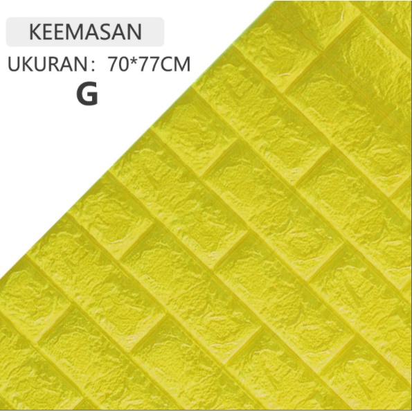 Jual Wallpaper Dinding Foam 70x77cm Cover Dinding Minimalis | Shopee ...