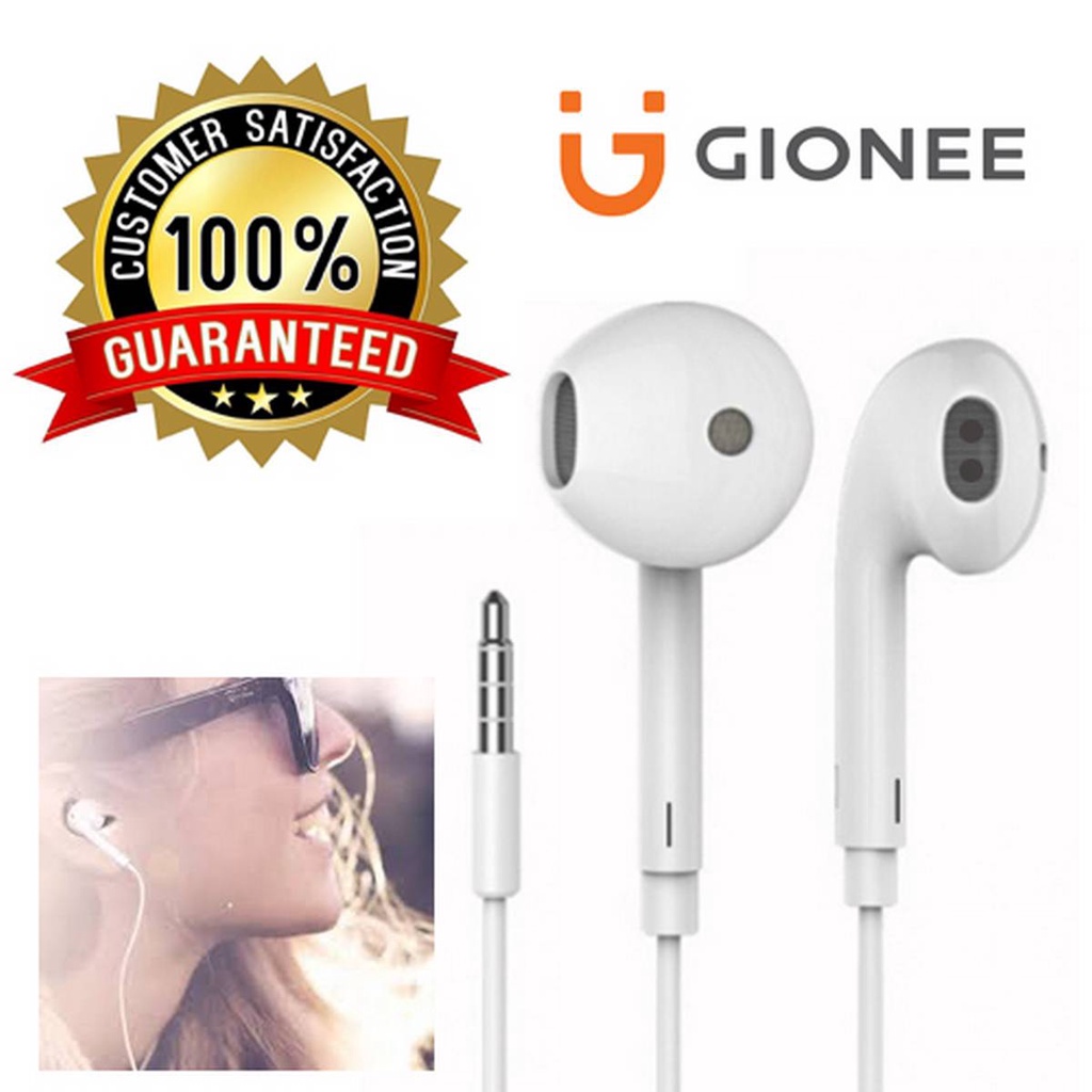 Jual Headset Ergonomic Half In Ear Branded Original Deep Bass Earphone ...