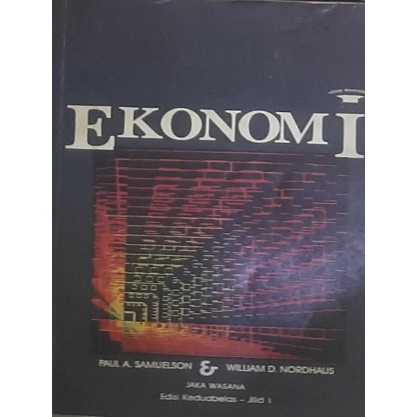 Jual Buku EKONOMI PAUL A SAMUELSON Edisi Keduabelas Jilid 1 | Shopee Indonesia