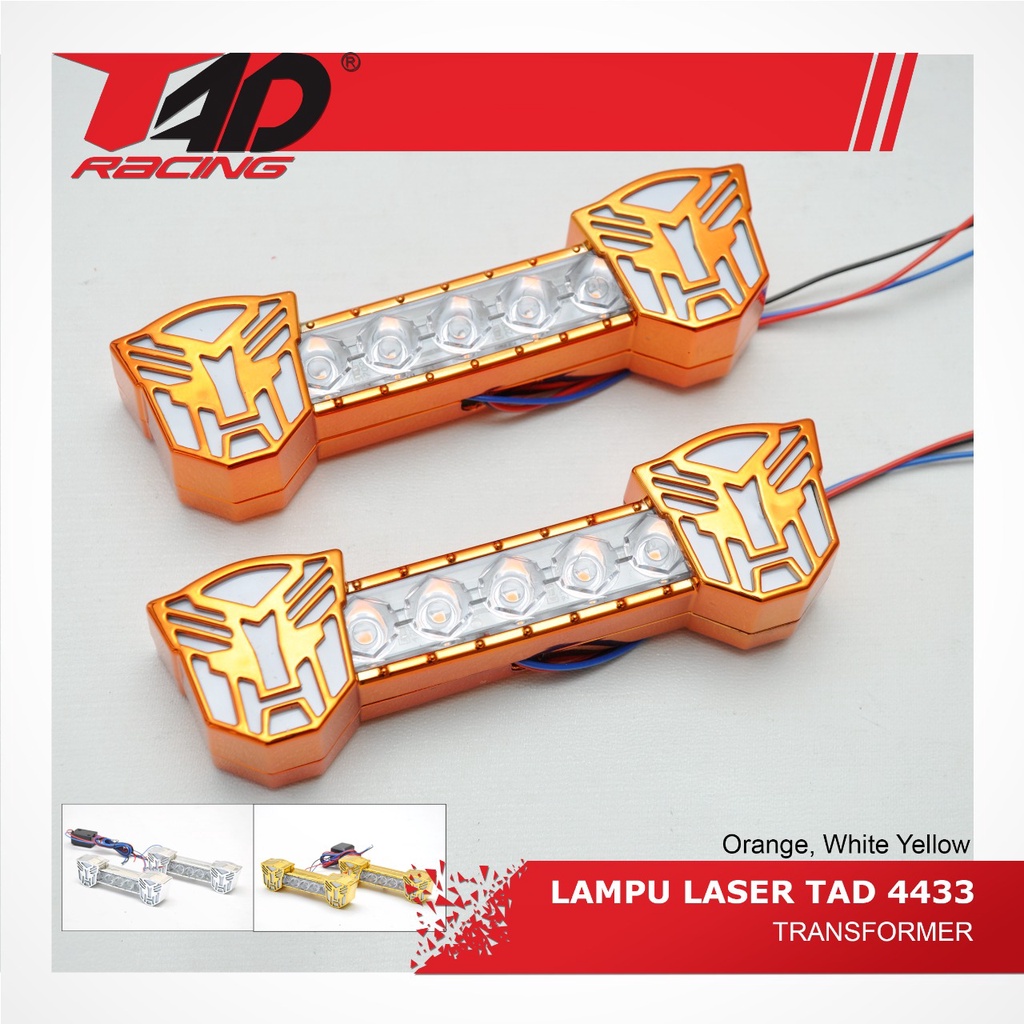Jual LAMPU TAD 4433 TRANSFORMER DRL + FLASH | Shopee Indonesia