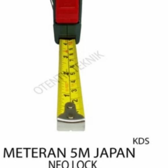 Jual KDS METERAN 5 METER NEOLOCK ORIGINAL JEPANG - MEASURING TAPE JAPAN 5 M | Shopee Indonesia
