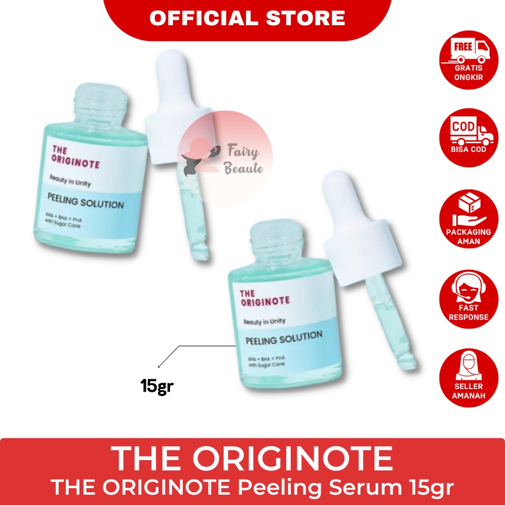 Jual Skincare The Originote Peeling Solution 20ml - Serum Eksfoliasi ...