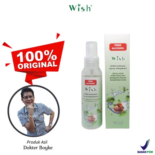 Jual Wish Intimate Spray Manjakani Dr. Boyke - 100 ml | Shopee Indonesia