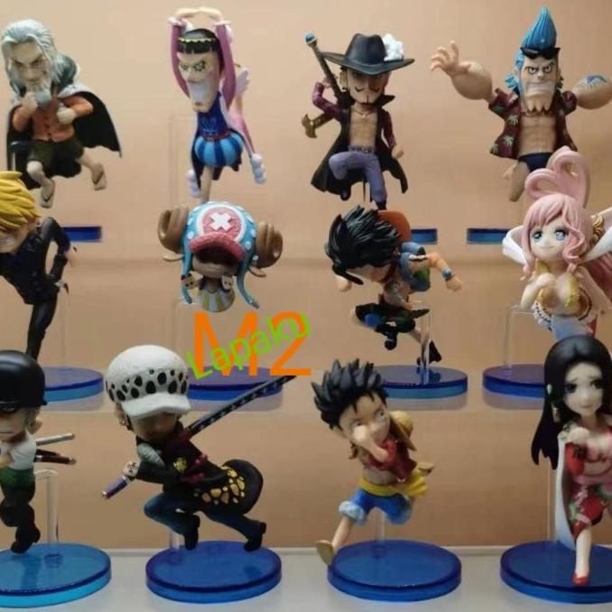 Jual One piece Wcf Figure Mainan One piece Set 12pcs | Shopee Indonesia